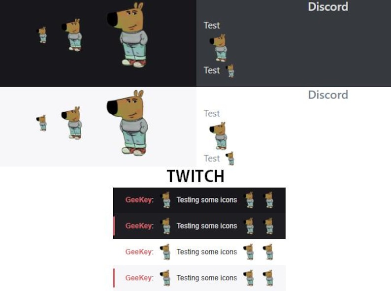 Chill Guy Meme Emote for Twitch, Kick, Youtube and Discord - Meme Guy ...