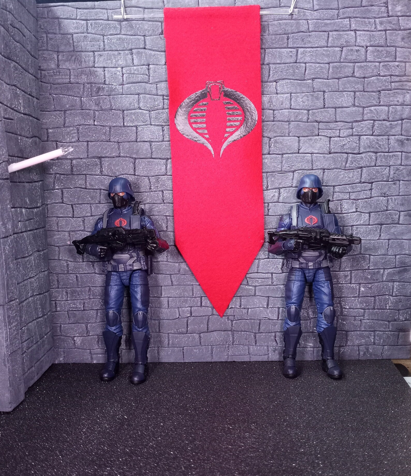 Cobra Emblem Diorama Banner for 6in Figures - Etsy