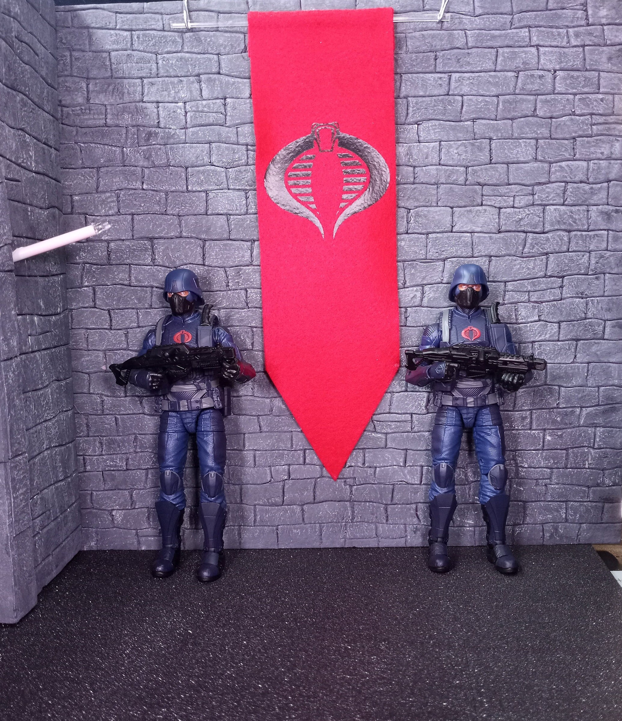 Cobra Emblem Diorama Banner for 6in Figures - Etsy