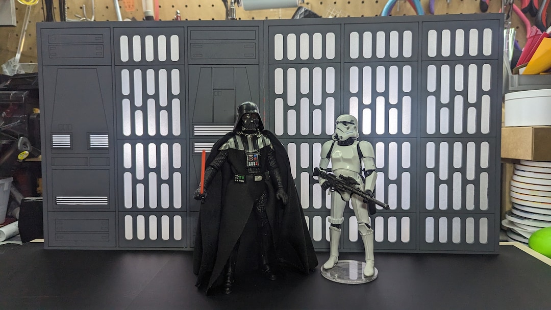 Star Wars Diorama Wall Panel for 1/12 Scale - Etsy
