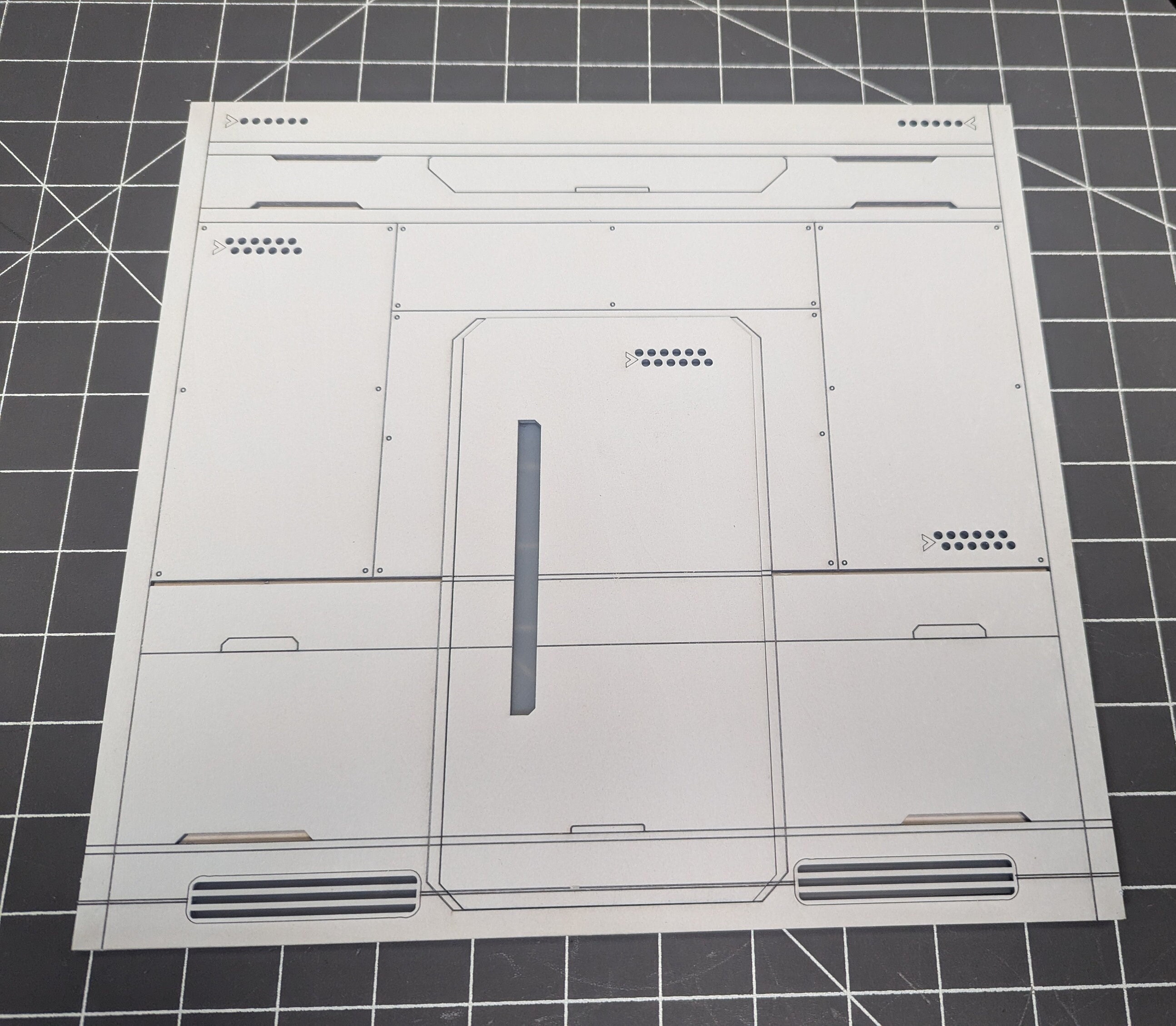 Spaceship Diorama Wall Panel for 1/12 Scale - Etsy