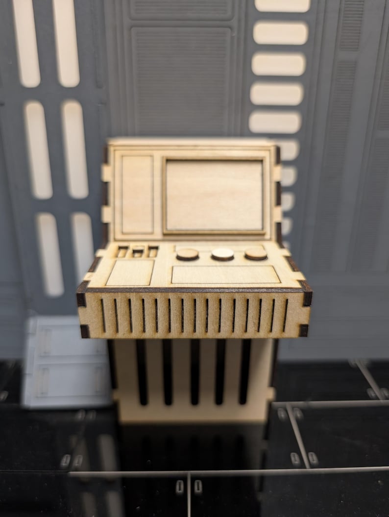 Scifi Death Star Console for 1/12 Figures - Etsy