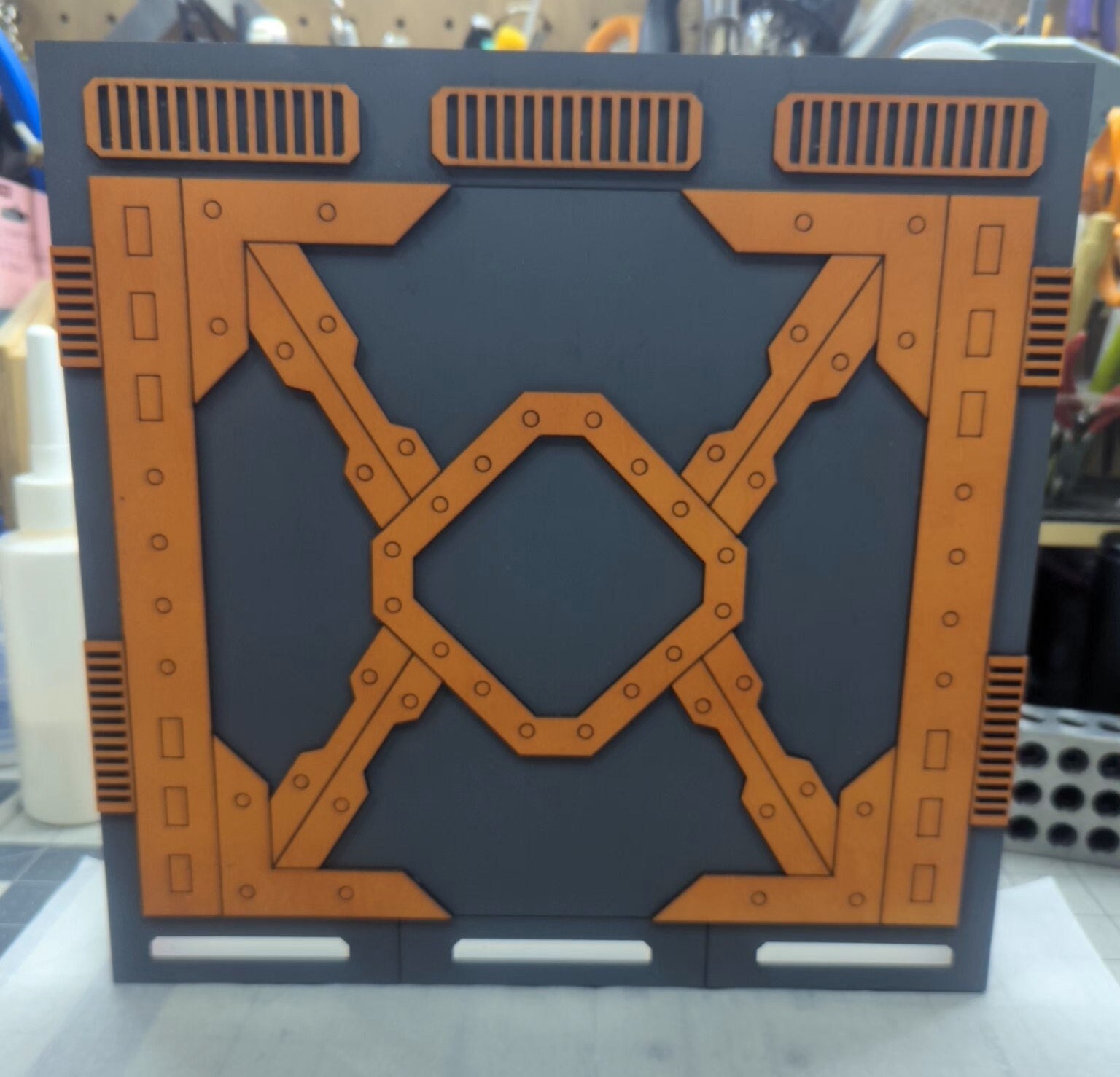 X Panel Action Figure Diorama 1/12 Scale Wall Panel - Etsy