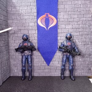 Cobra Emblem Diorama Banner for 6in Figures - Etsy