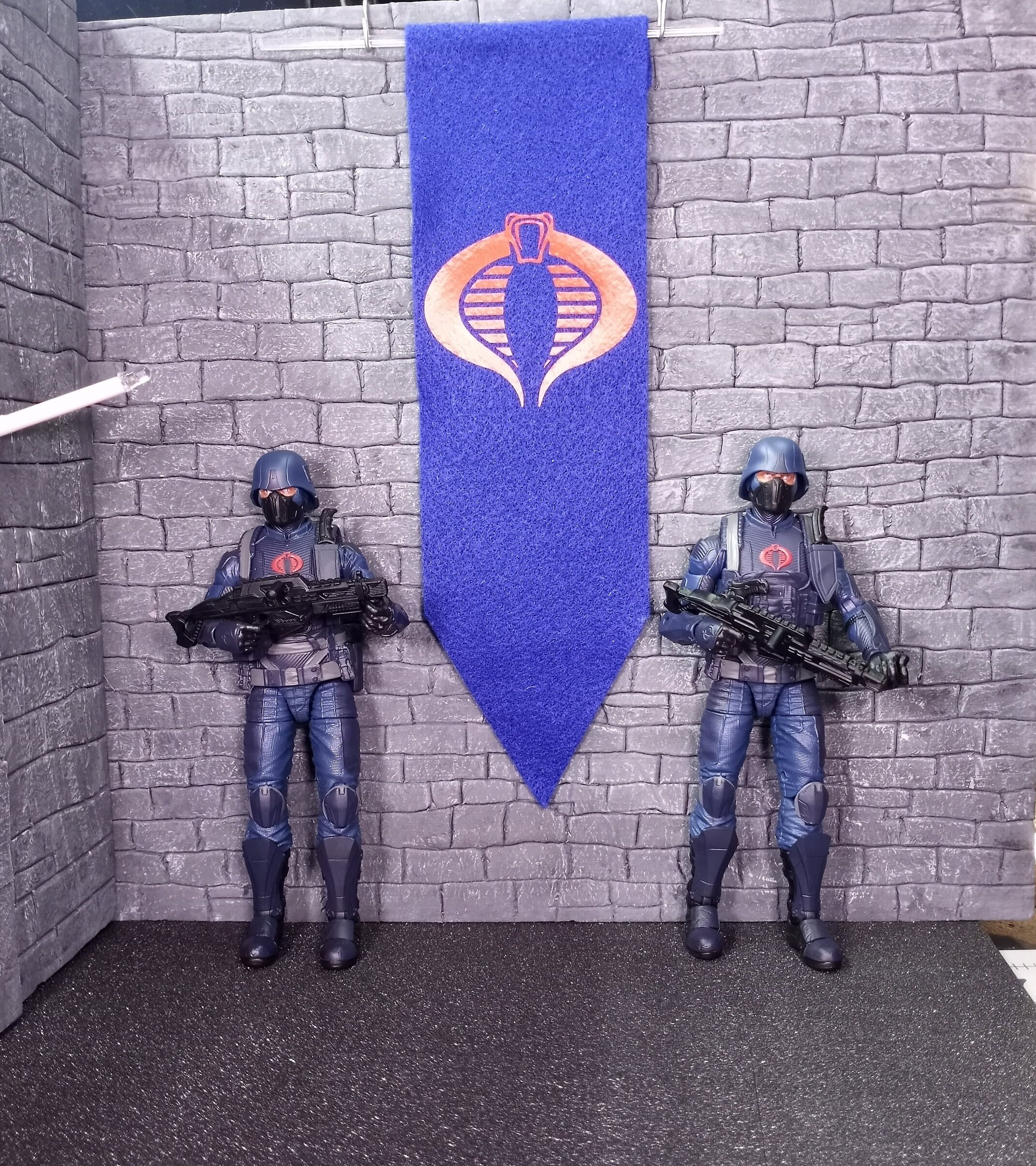 Cobra Emblem Diorama Banner for 6in Figures - Etsy