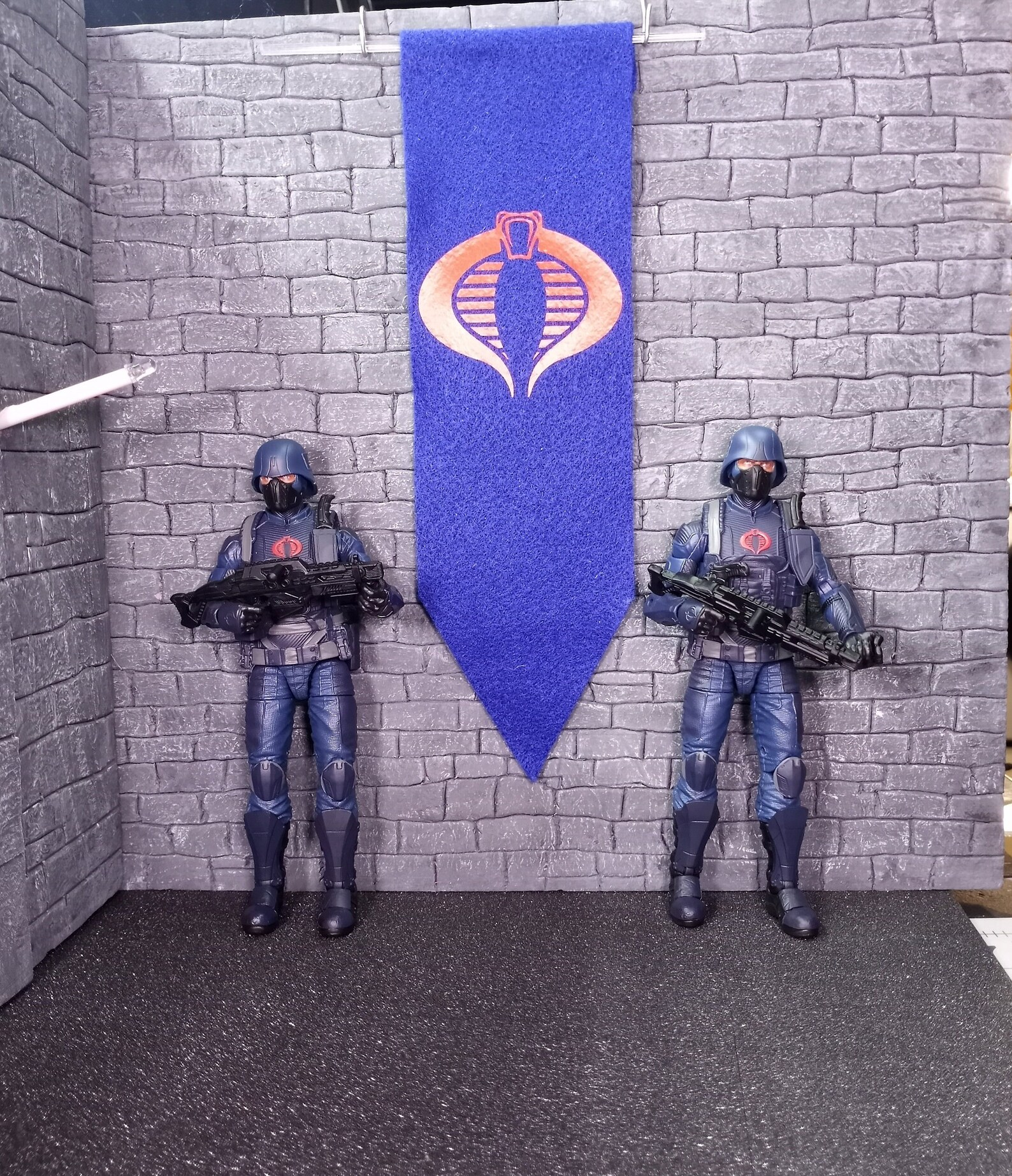Cobra Emblem Diorama Special Banner for 6in Figures - Etsy