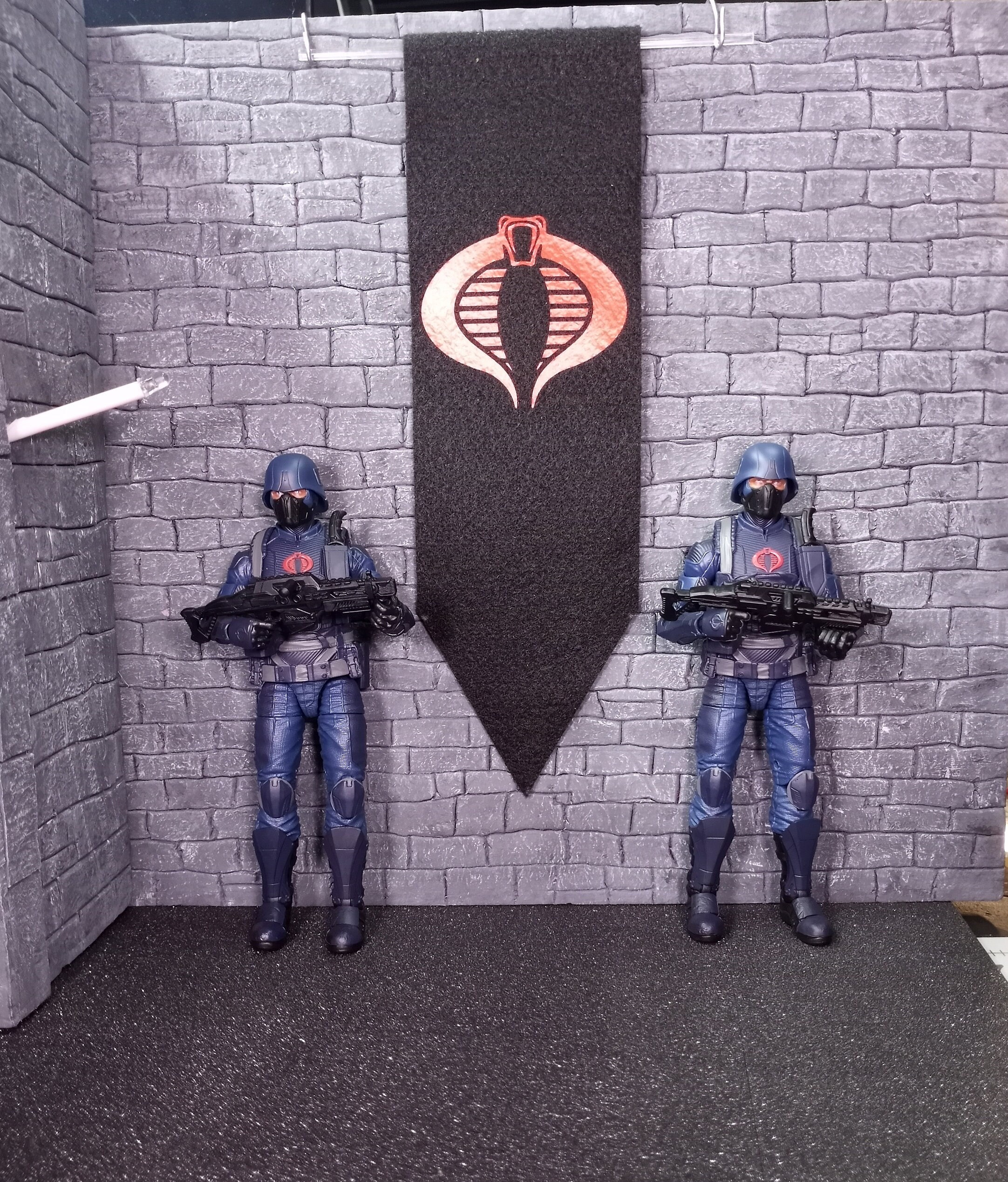 Cobra Emblem Diorama Banner for 6in Figures - Etsy