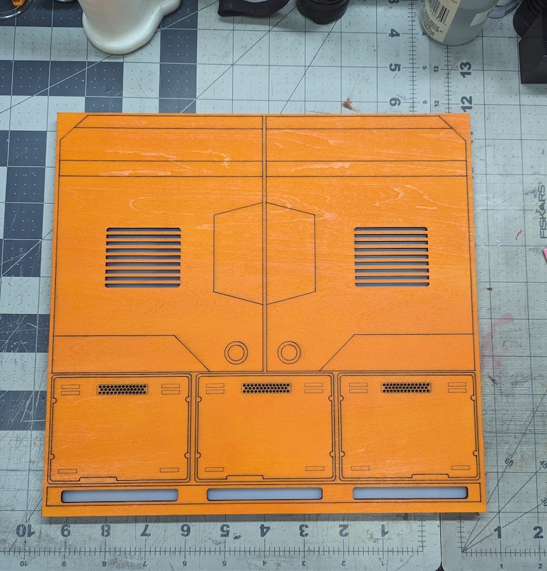 Sci-fi Action Figure Diorama 1/12 Scale Wall Panel - Etsy