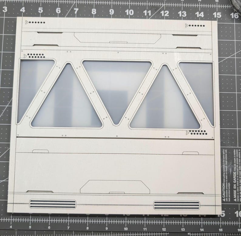 Spaceship Diorama Wall Panel for 1/12 Scale - Etsy