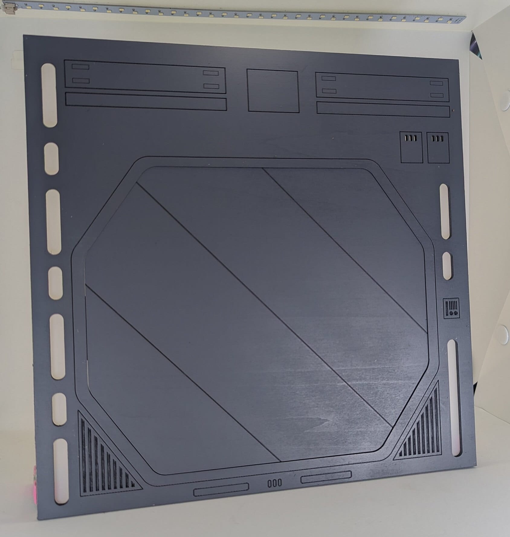 Star Wars Blaster Door Diorama Wall Panel 1/12 Scale - Etsy