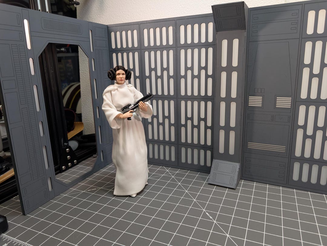 Star Wars Diorama Wall Panel for 1/6 Scale - Etsy