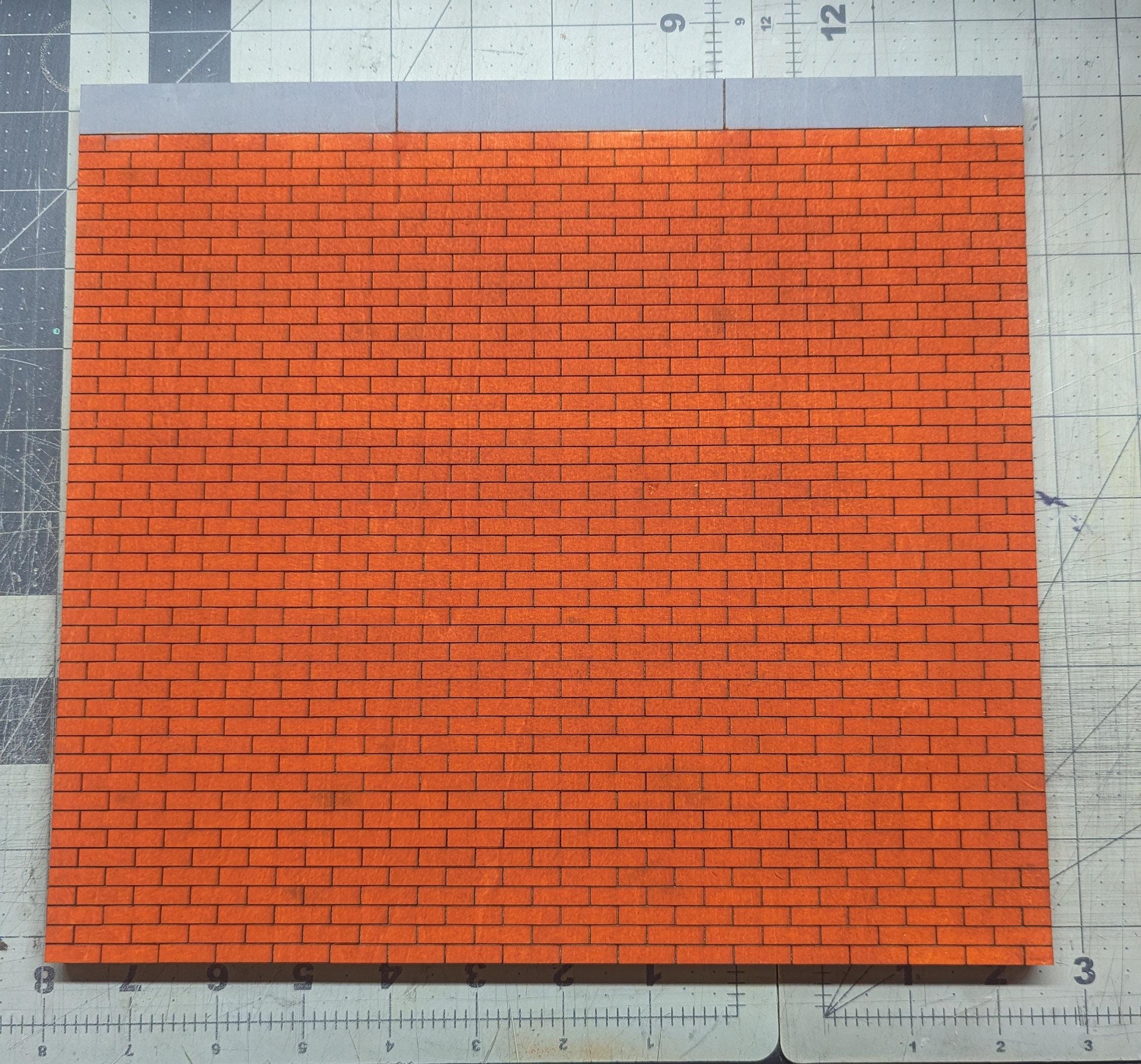 1/12 Scale Brick Diorama Wall - Etsy