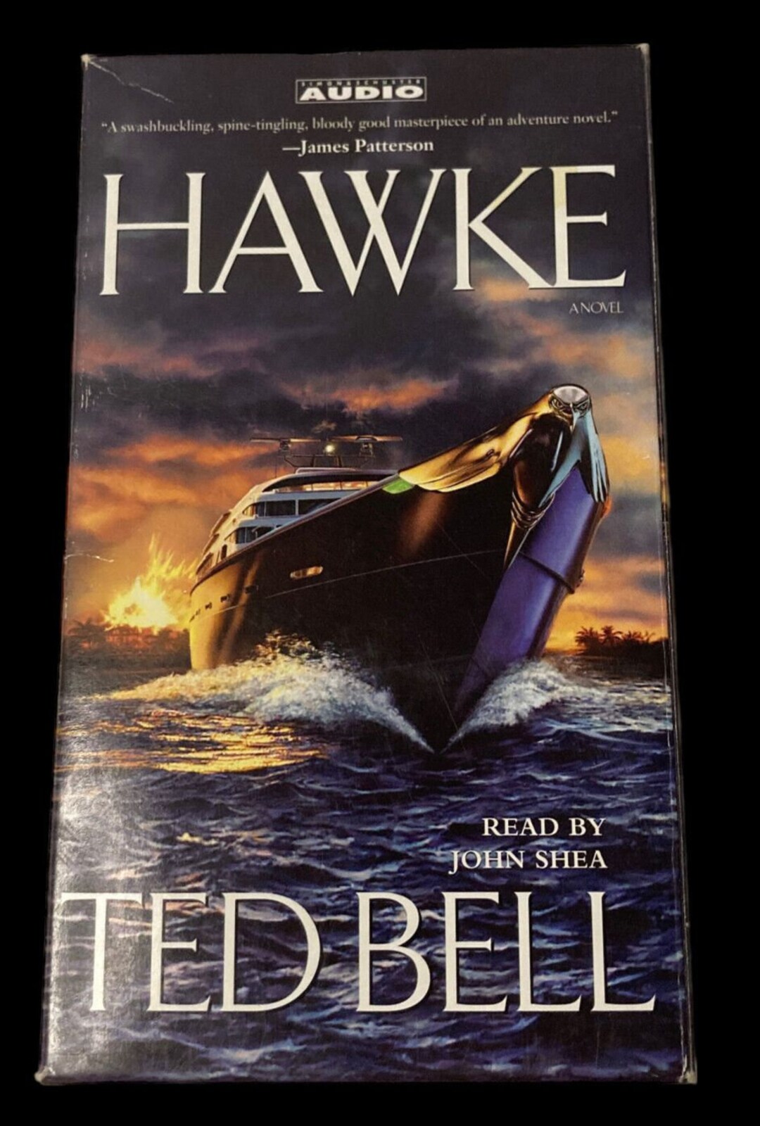 Hawke Audio Book Cassette. by Ted Bell , Read by John Shea 2003 - Etsy