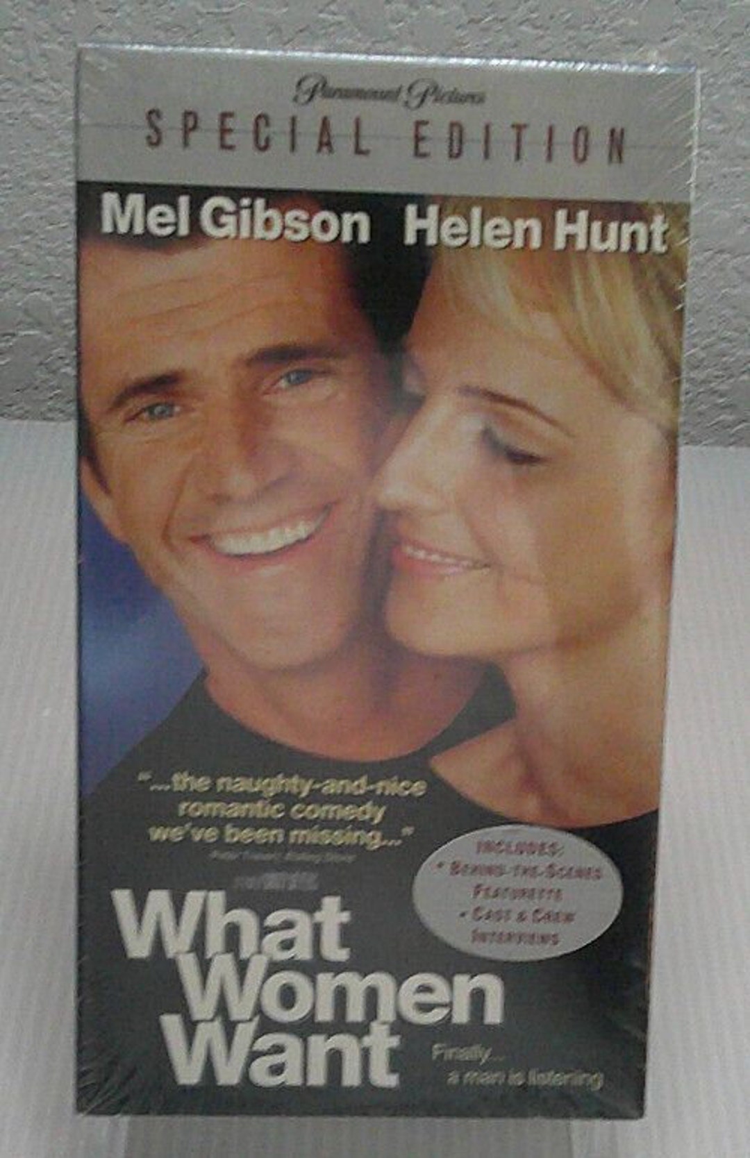 What Women Want VHS 2000 Mel Gibson Helen Hunt Marisa Tomei - Etsy
