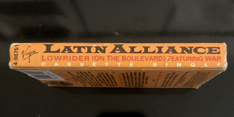 Latin Alliance Featuring War Lowrider on the Boulevard Cassette Single ...