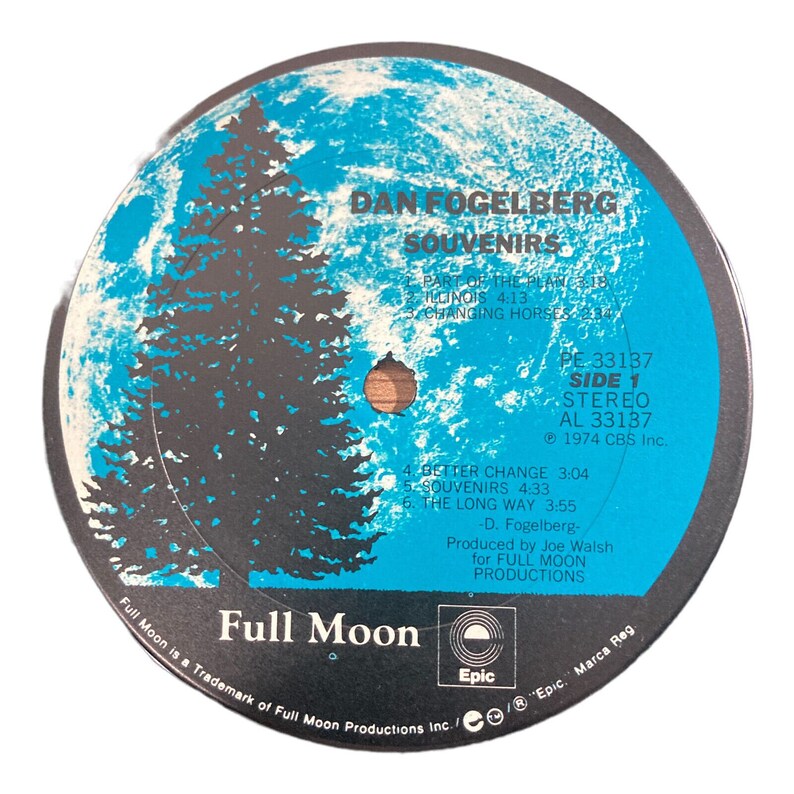 Dan Fogelberg Souvenirs Vinyl LP 33 Rpm EPIC Records 1975 - Etsy