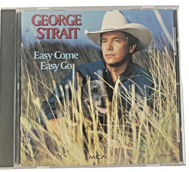George Strait Easy Come, Easy Go CD MCA Records 1993 - Etsy