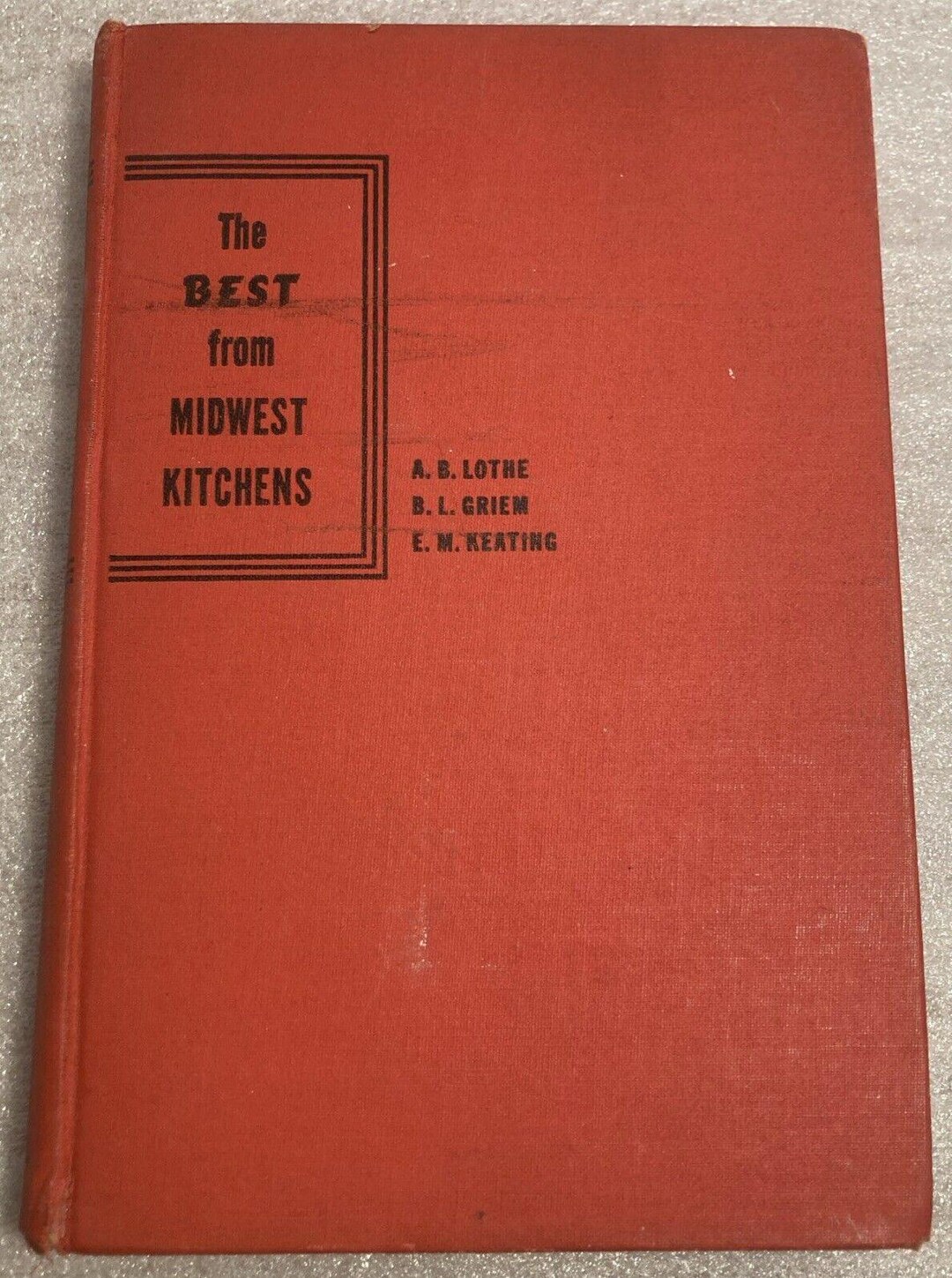 The Best From Midwest Kitchens Cookbook 1946 Mill Publishers - Etsy