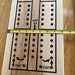 Jumbo Cribbage Board - Etsy
