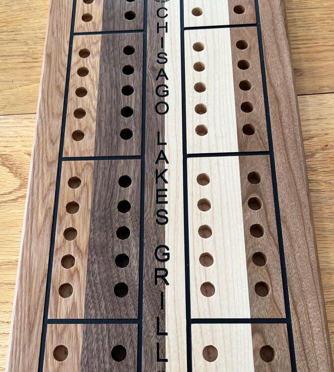 Jumbo Cribbage Board With Personalization - Etsy
