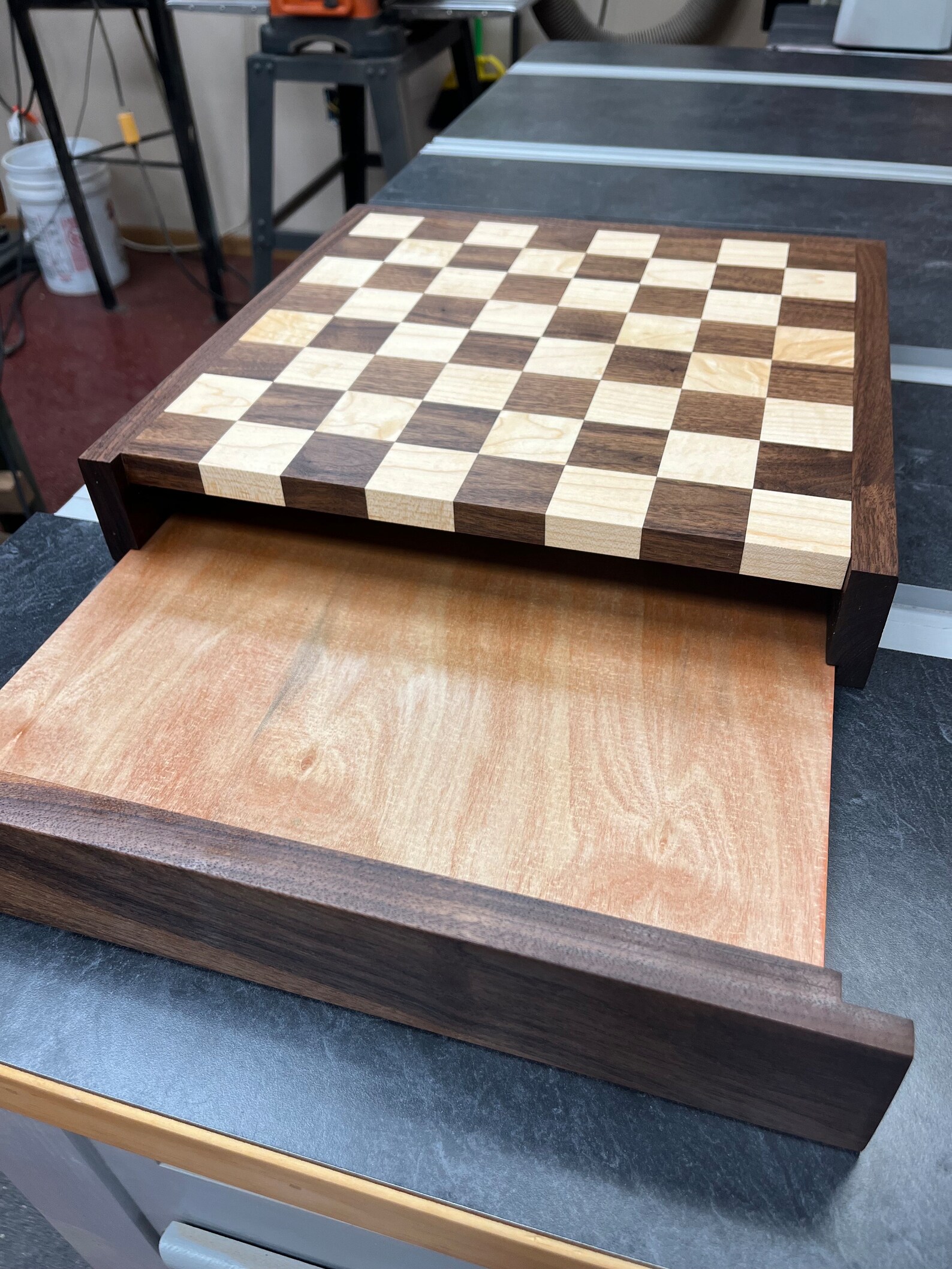 Handmade Chessboard/checkerboard With Storage for Chess Set and or ...