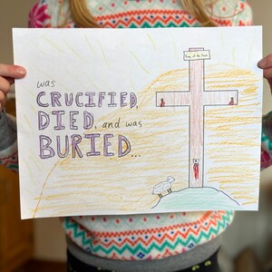 Apostles Creed Kids Coloring Pages (16 Pages, PDF Download) - Etsy
