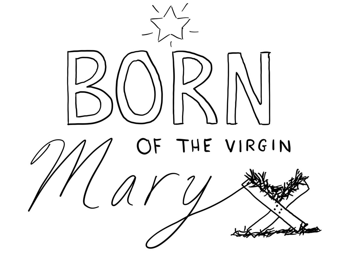 Apostles Creed Kids Coloring Pages (16 Pages, PDF Download) - Etsy