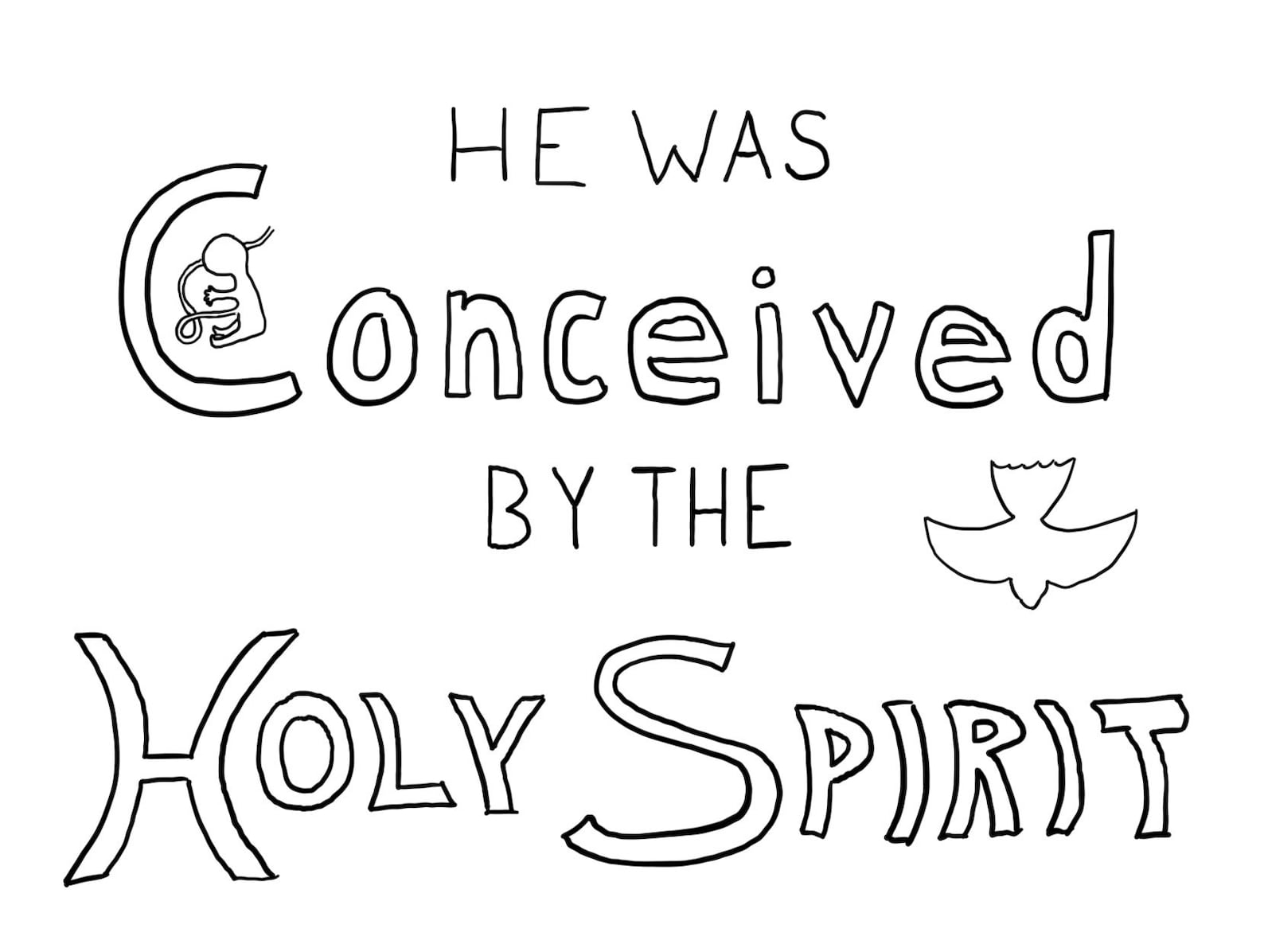 Apostles Creed Kids Coloring Pages (16 Pages, PDF Download) - Etsy