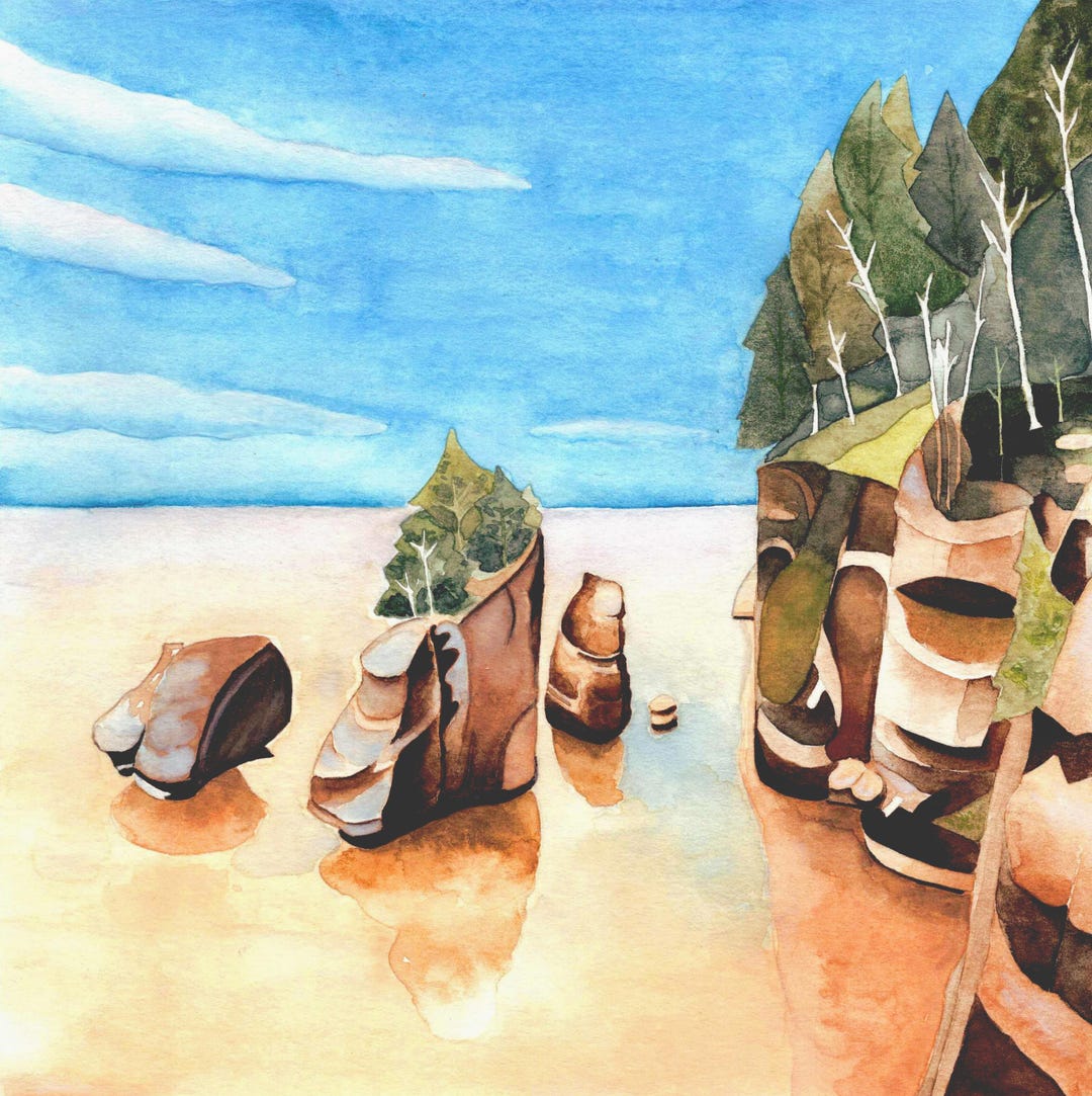 6 Assorted Seasonal Canada Greeting Cards - New Brunswick, Alberta ...