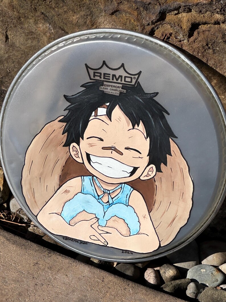 Custom Painted Tenor Remo Drumhead - Etsy