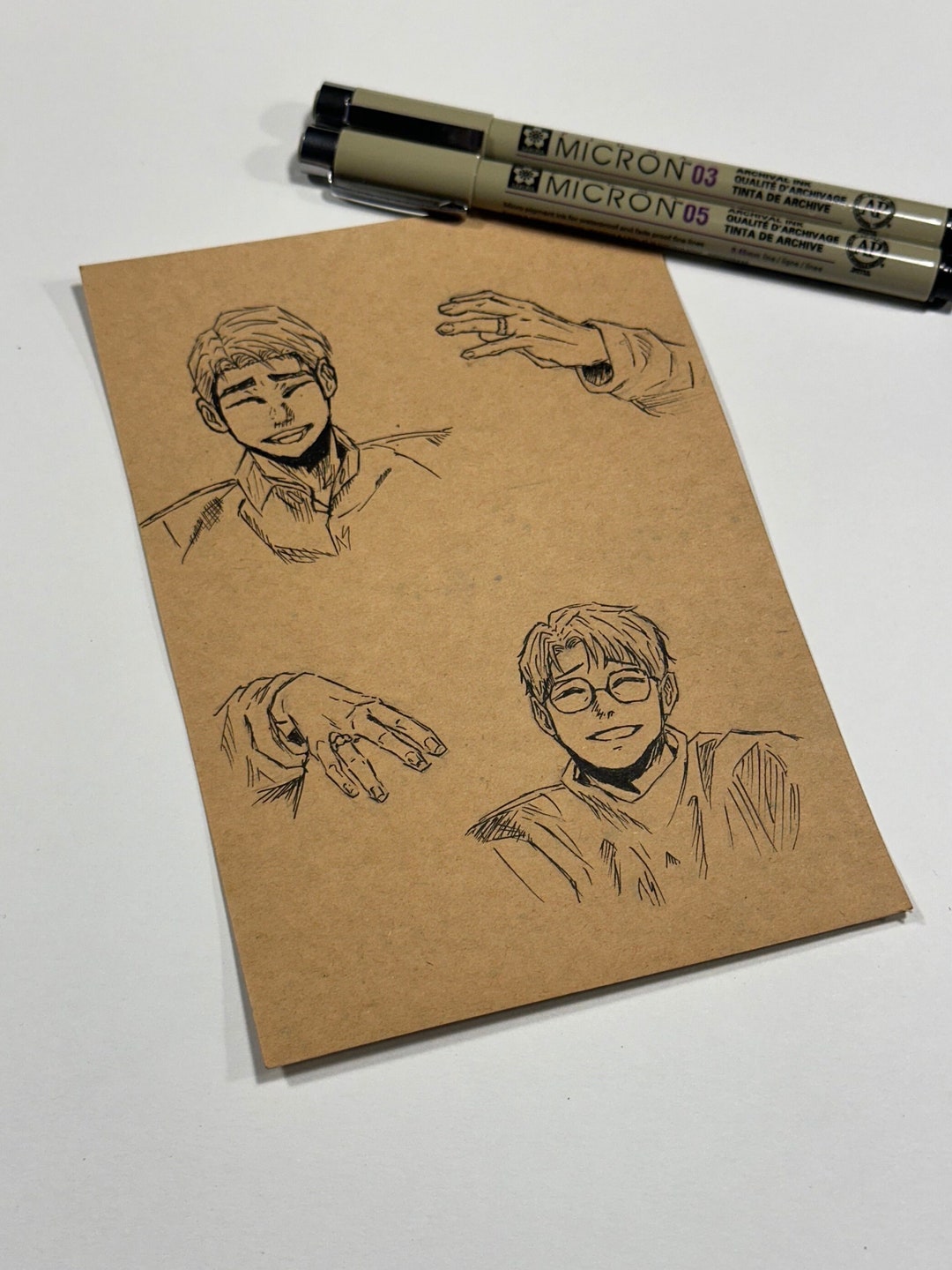 Custom Beige Cardstock Paper Print - Etsy