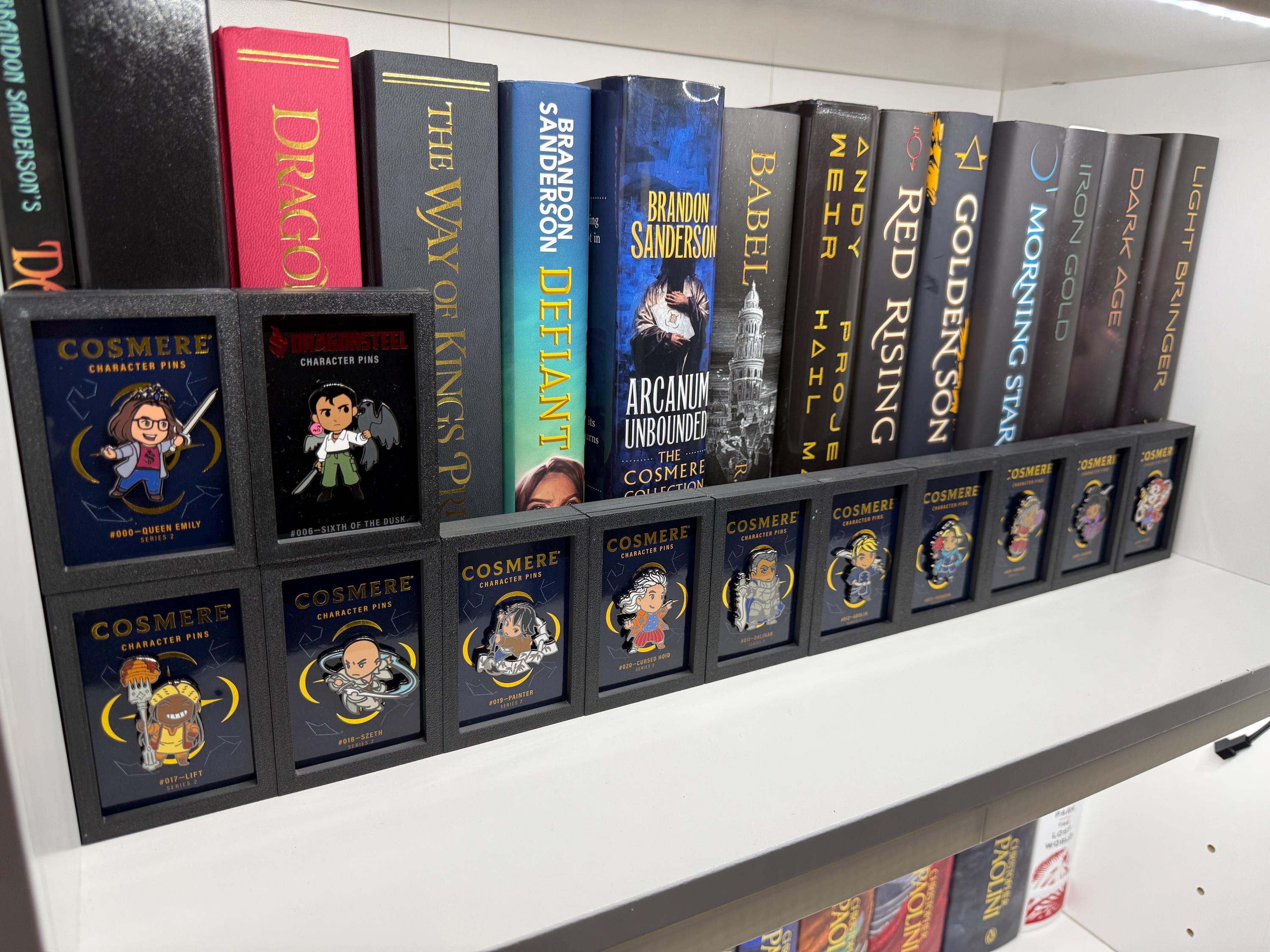 Cosmere Pin Display Frame, Stormlight Archive, Dragonsteel, Collectors ...