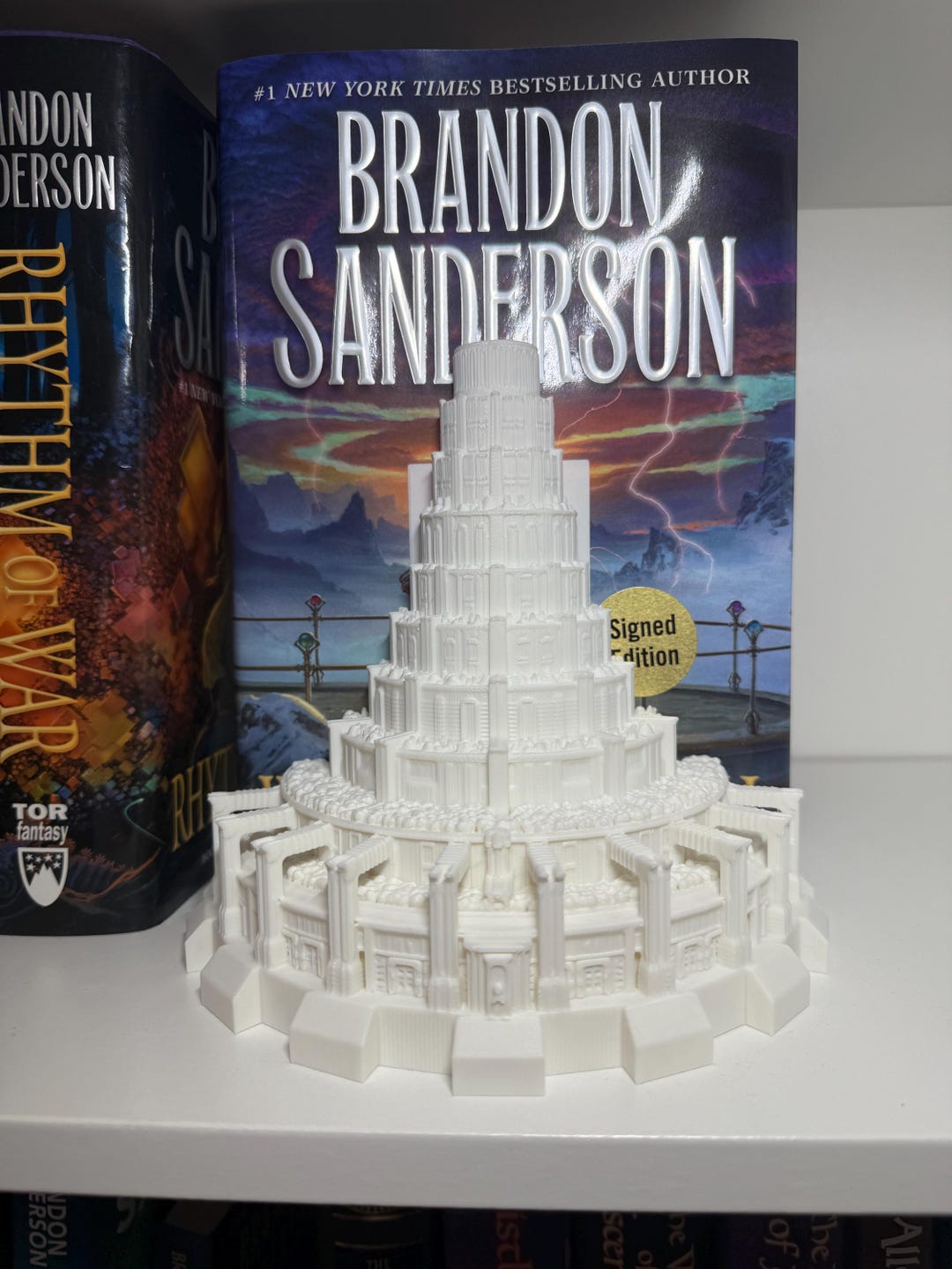 Stormlight Archive Urithiru Inspired Bookend | Fantasy Book Holder ...