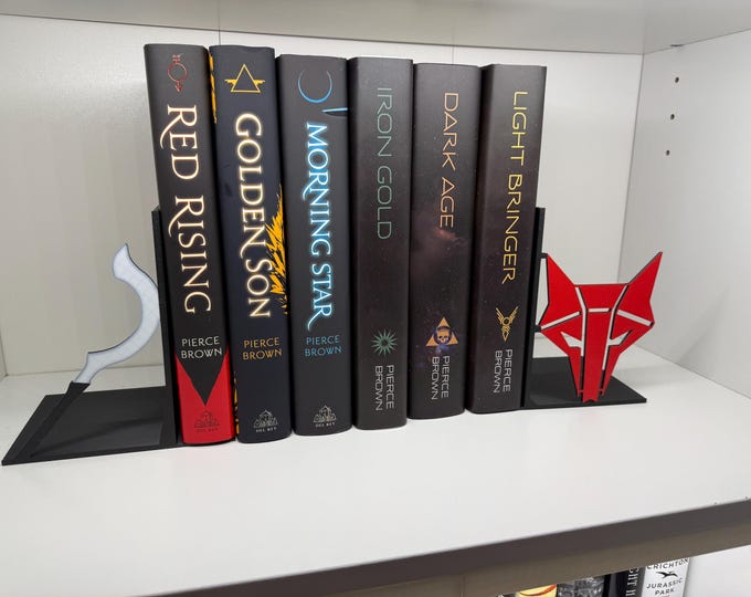 Red Rising Saga Dust Jackets and Tip-ins for American Hardcover Books ...