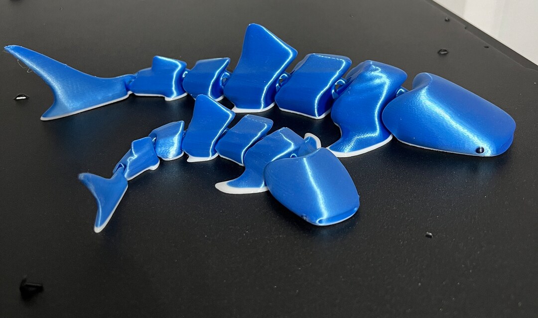 Whale Shark Flexi Fidget Toy - Anxiety Stress Relief - Unique Sea Life ...