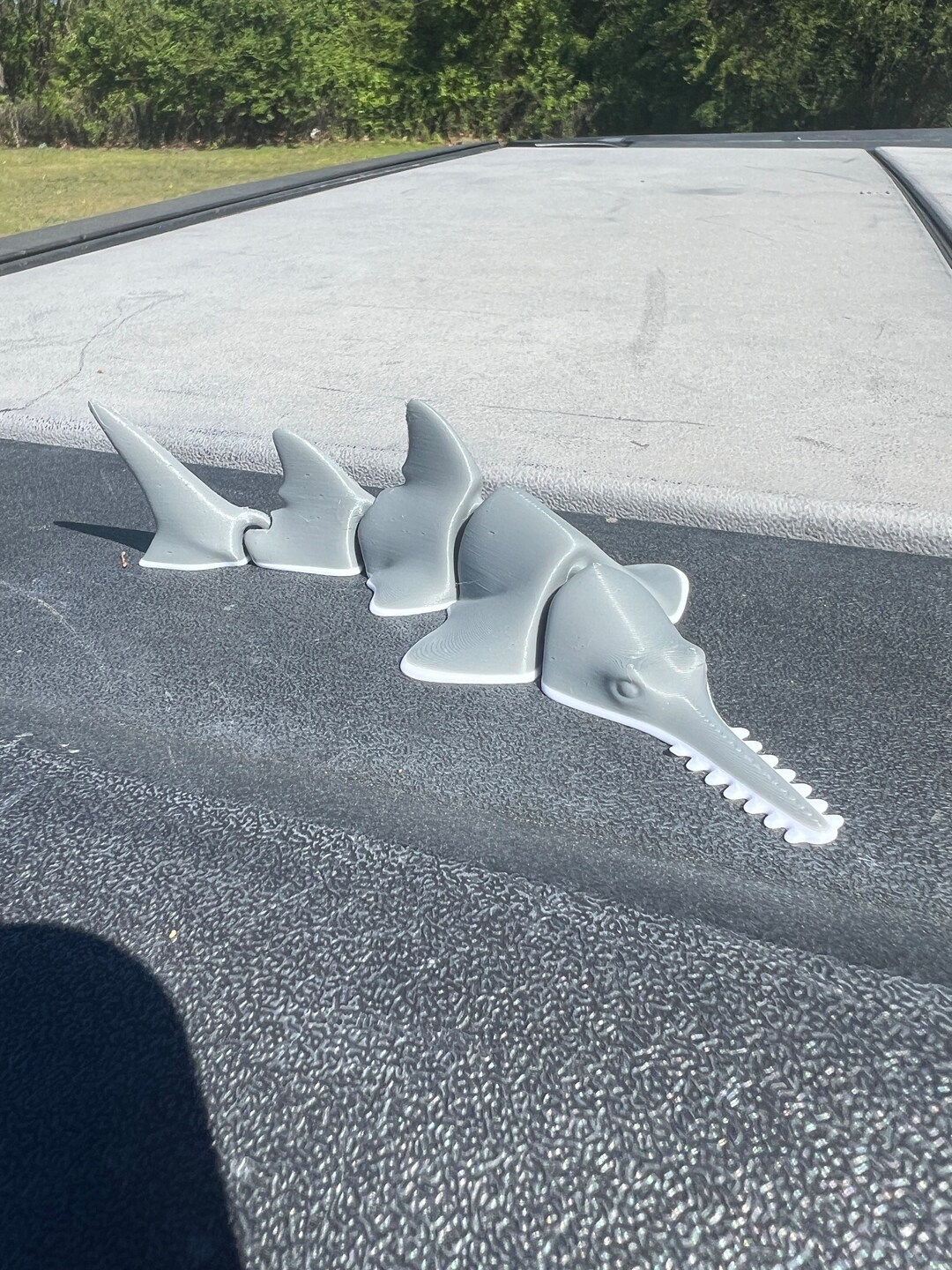 Sawfish Articulated Model, Realistic Ocean Creature Replica ...