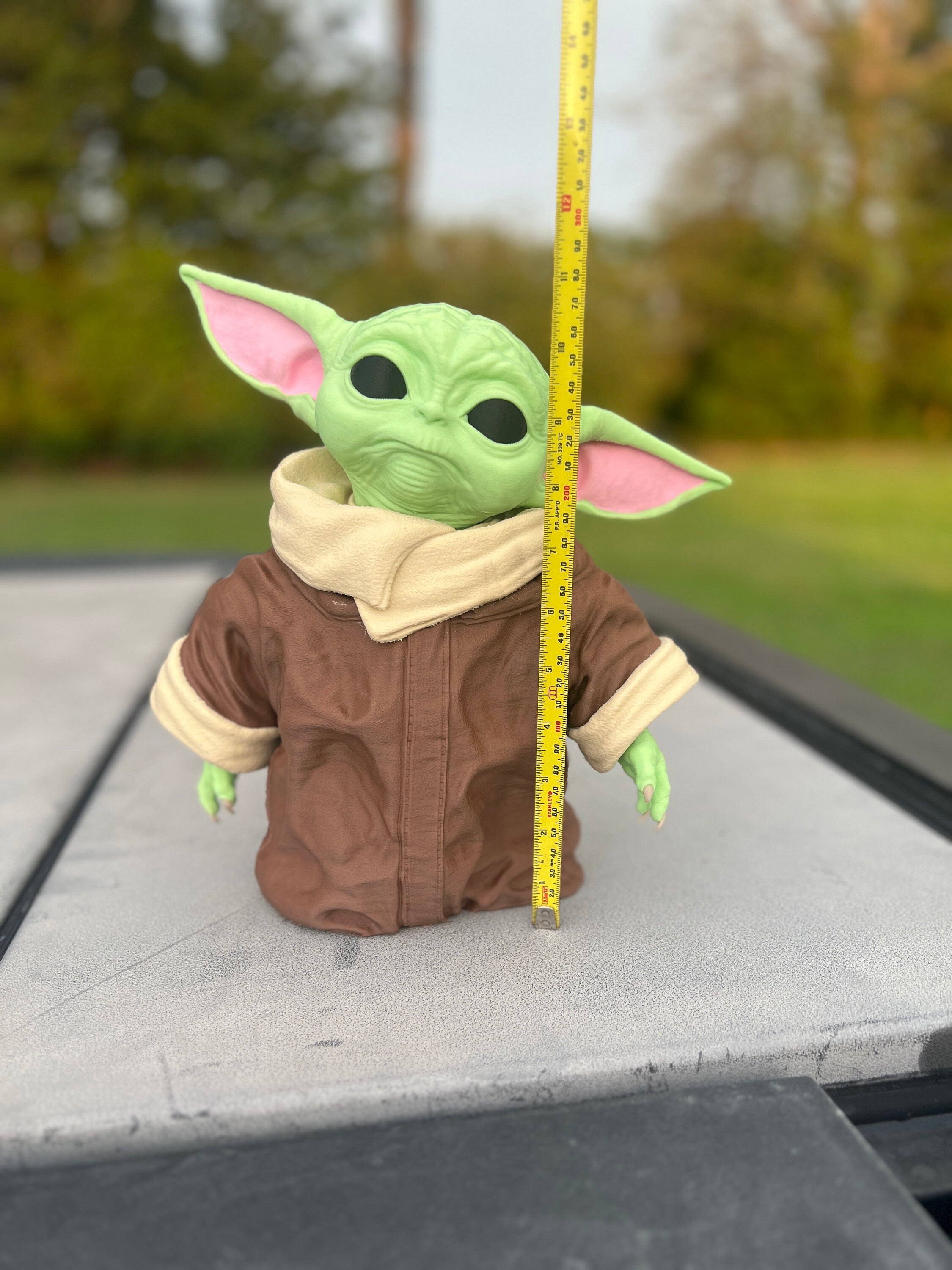 Life Size Grogu Figure Realistic Baby Yoda Statue for Star Wars Fans ...
