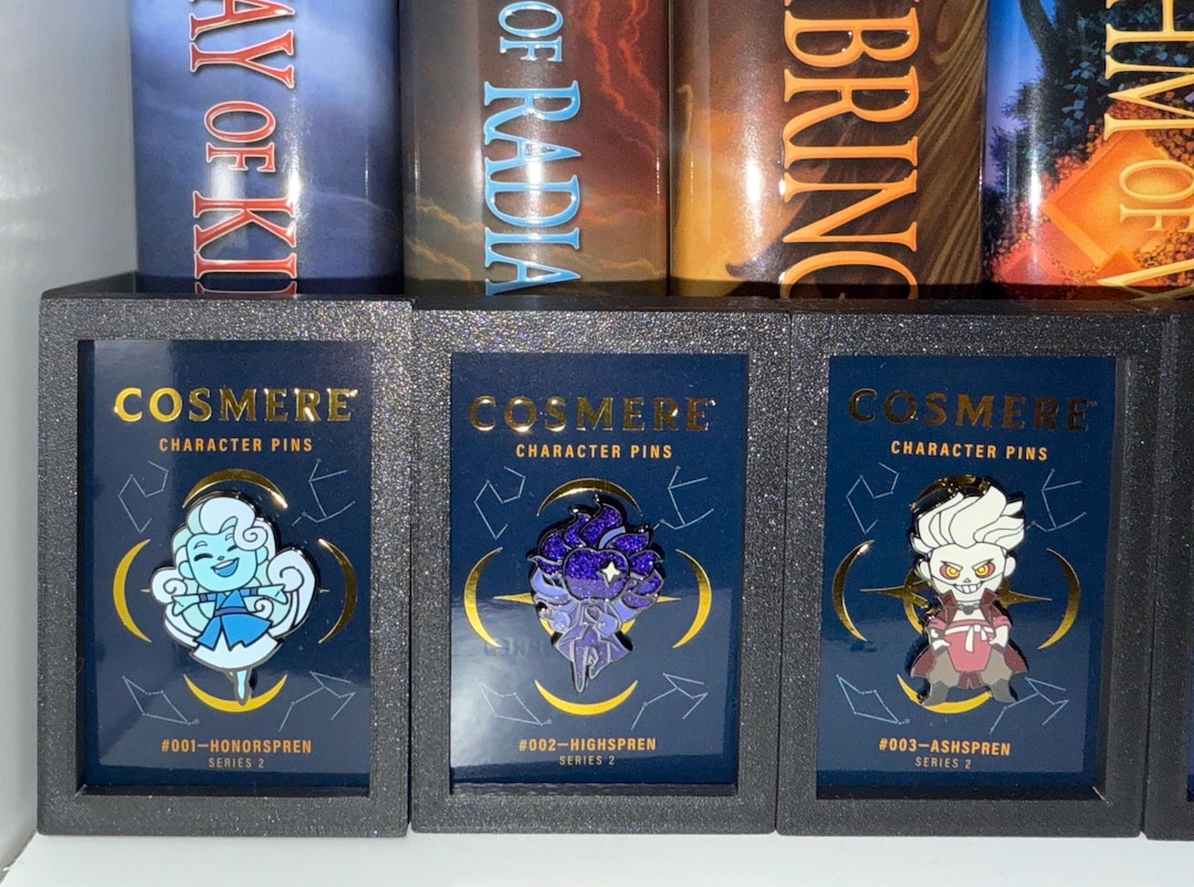 Cosmere Pin Display Frame, Stormlight Archive, Dragonsteel, Collectors ...