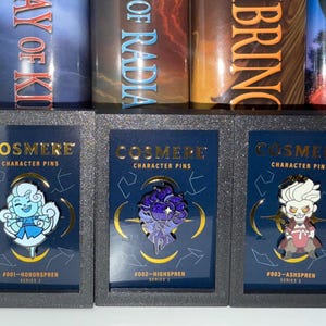 Cosmere Pin Display Frame, Stormlight Archive, Dragonsteel, Collectors ...