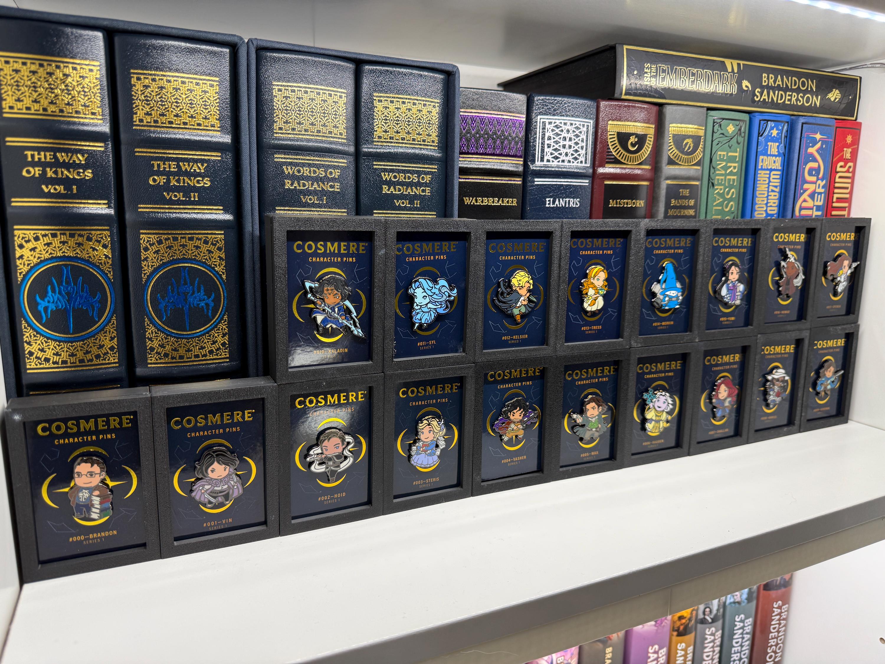 Cosmere Pin Display Frame, Stormlight Archive, Dragonsteel, Collectors ...