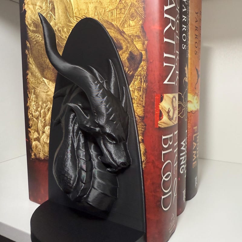 Dragon Bookends - Etsy