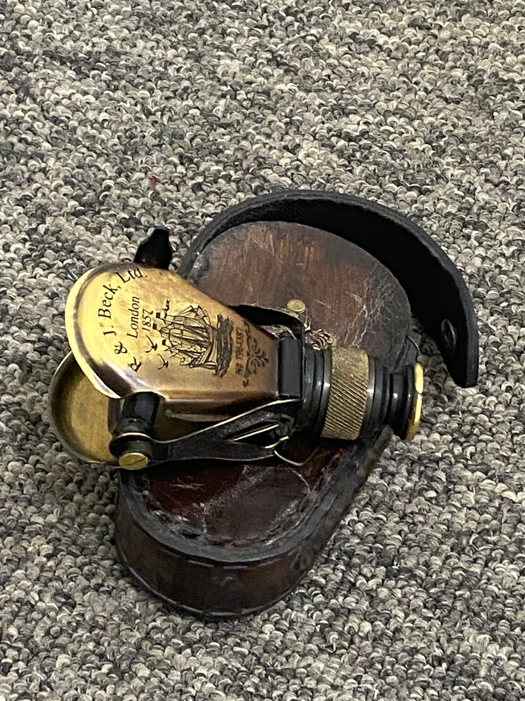 Antique Binocular Monocular Pirate Nautical Spyglass Wonderful ...