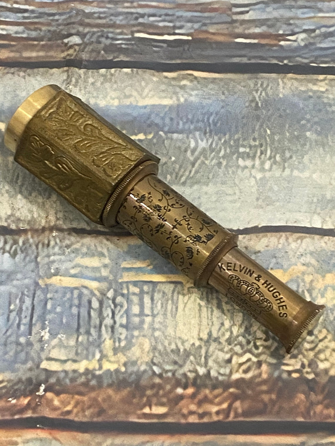6" Brass Telescope Mini Handheld Spyglass Nautical Marine Small United ...