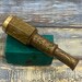 6" Brass Telescope Mini Handheld Spyglass Nautical Marine Small United ...