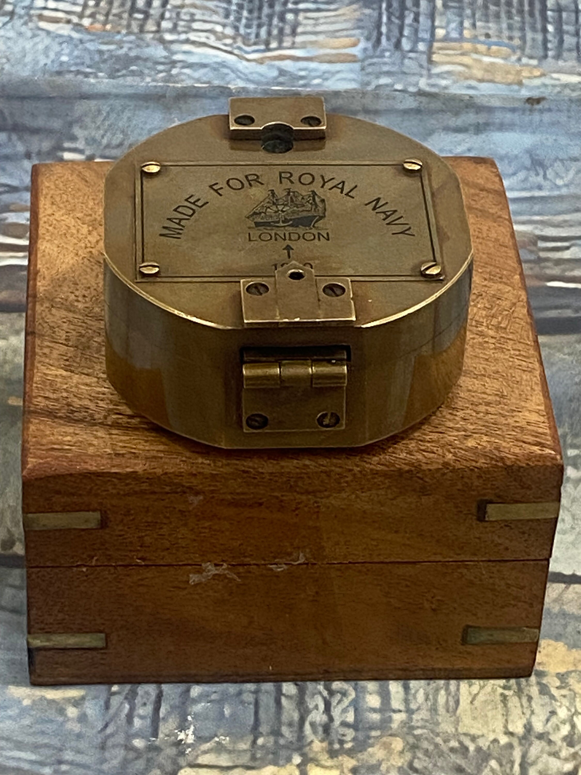 Antique Nautical Brass Brunton Vintage Compass United Kingdom Based ...