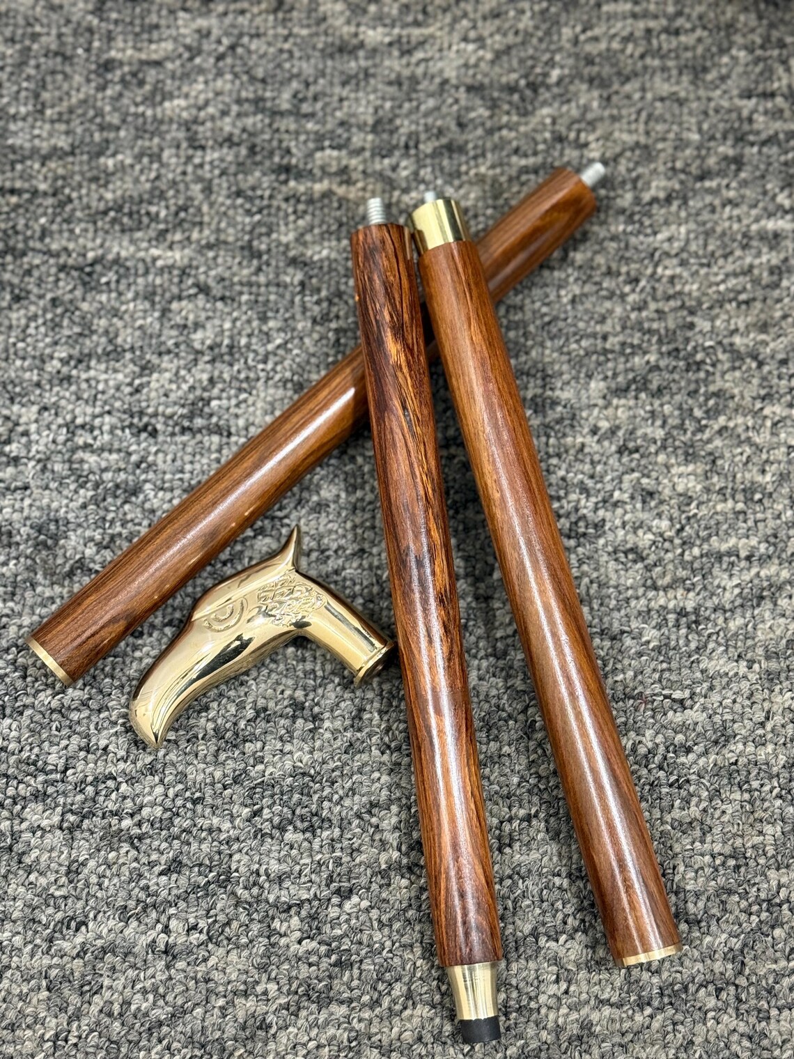 Walking Stick Eagle Wooden Walking Stick Gift for Grandfather Father ...