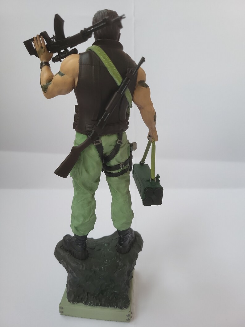 3d-printing Figure Arnold Schwarzenegger Aka Commando - Etsy