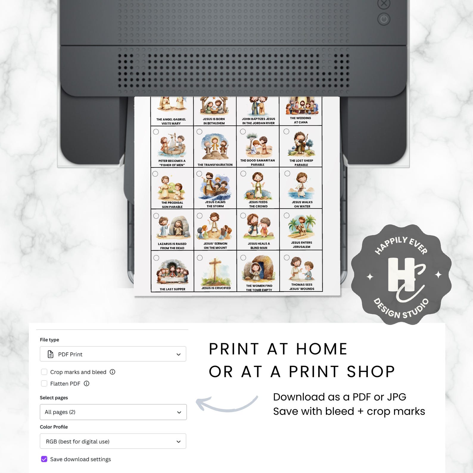 New Testament Scavenger Hunt , Bible Stories Game , Catholic Kids ...