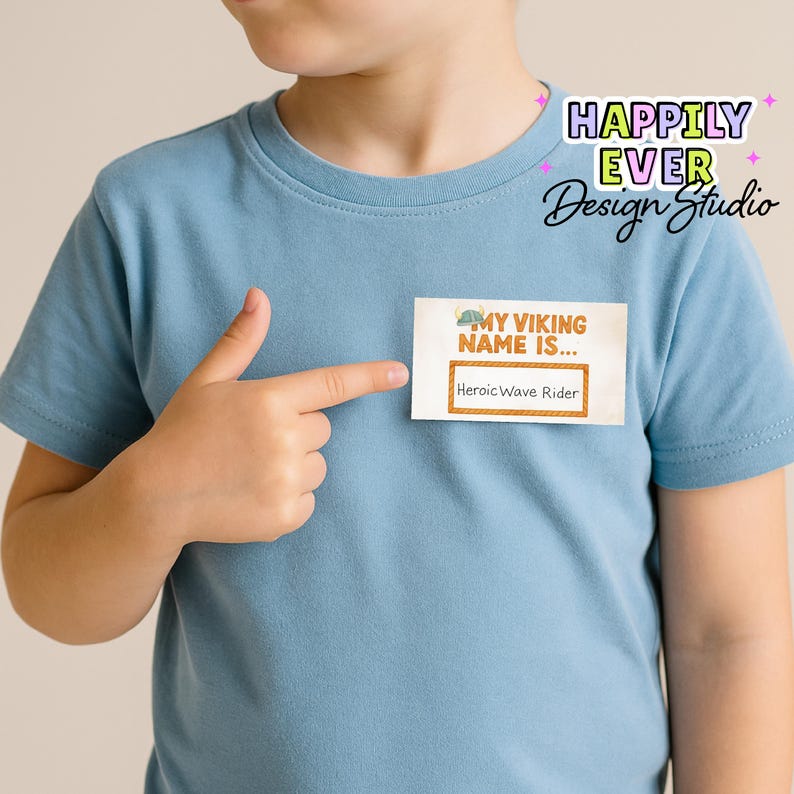 What's Your Viking Name Game ,viking Party Funny Name, Norse God Kids ...