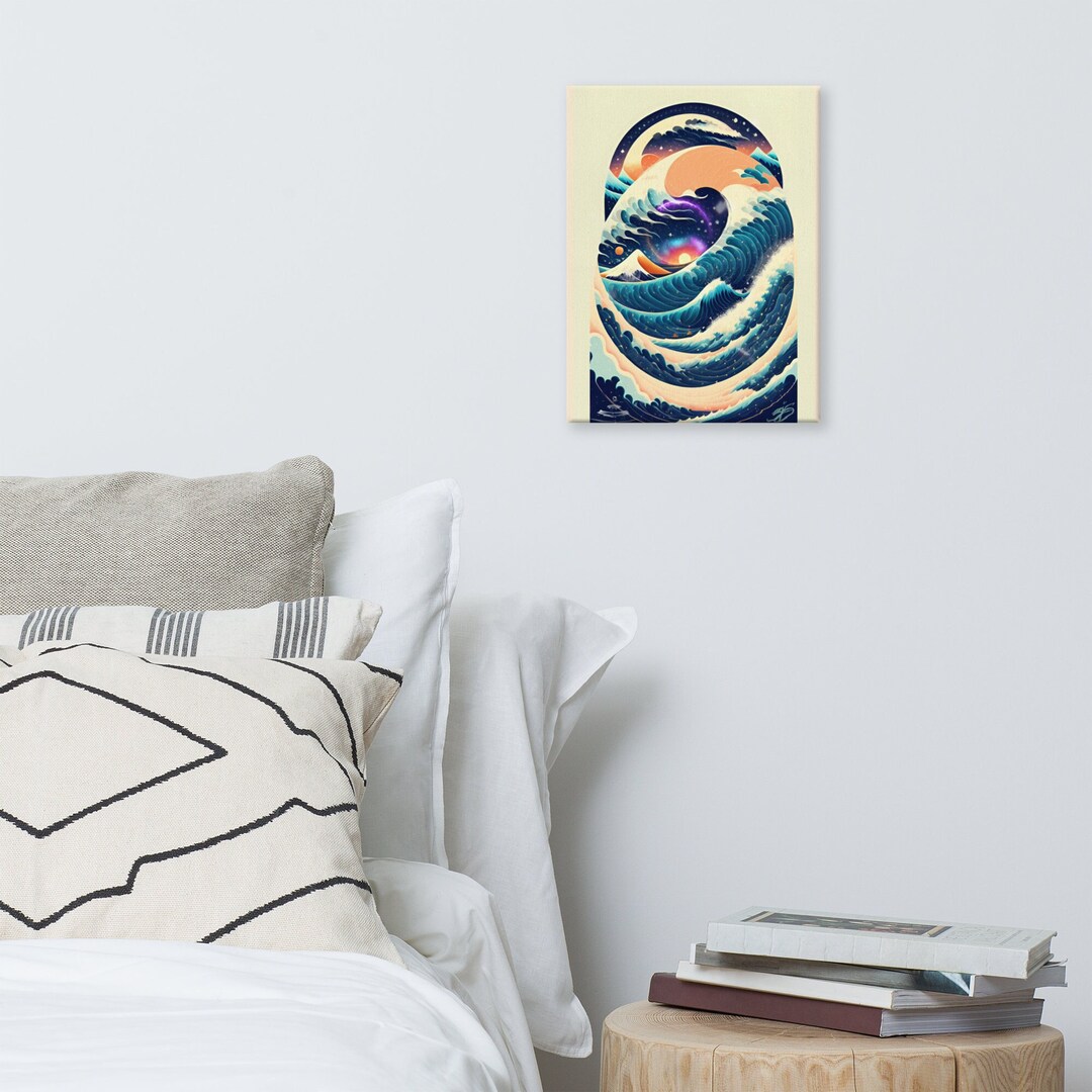 Harmonic Wavespace Canvas Limited Fluid Edition - Etsy